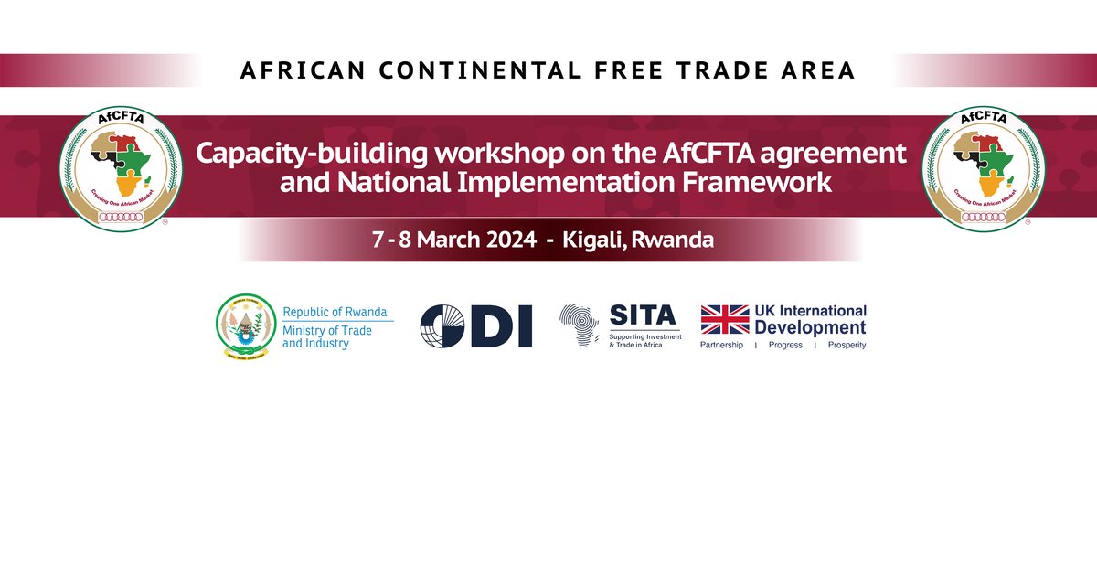 Workshop repository: Rwanda capacity-building workshop on the AfCFTA ...