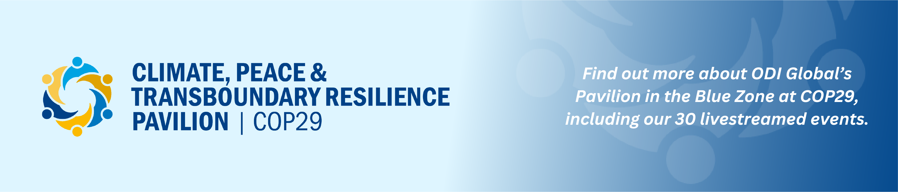 COP29 | ODI: Think change