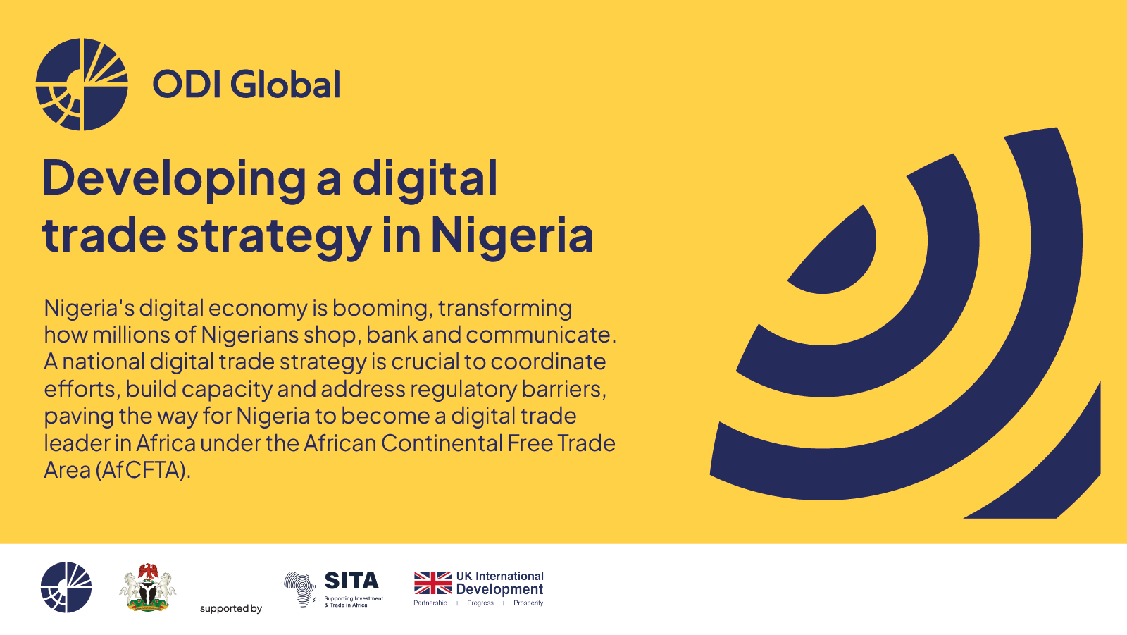 Nigeria’s digital trade revolution: leading the way under the AfCFTA | ODI: Think change