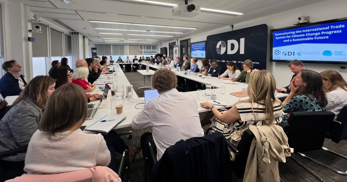 Leading experts gather at ODI to reimagine global trade for a ...