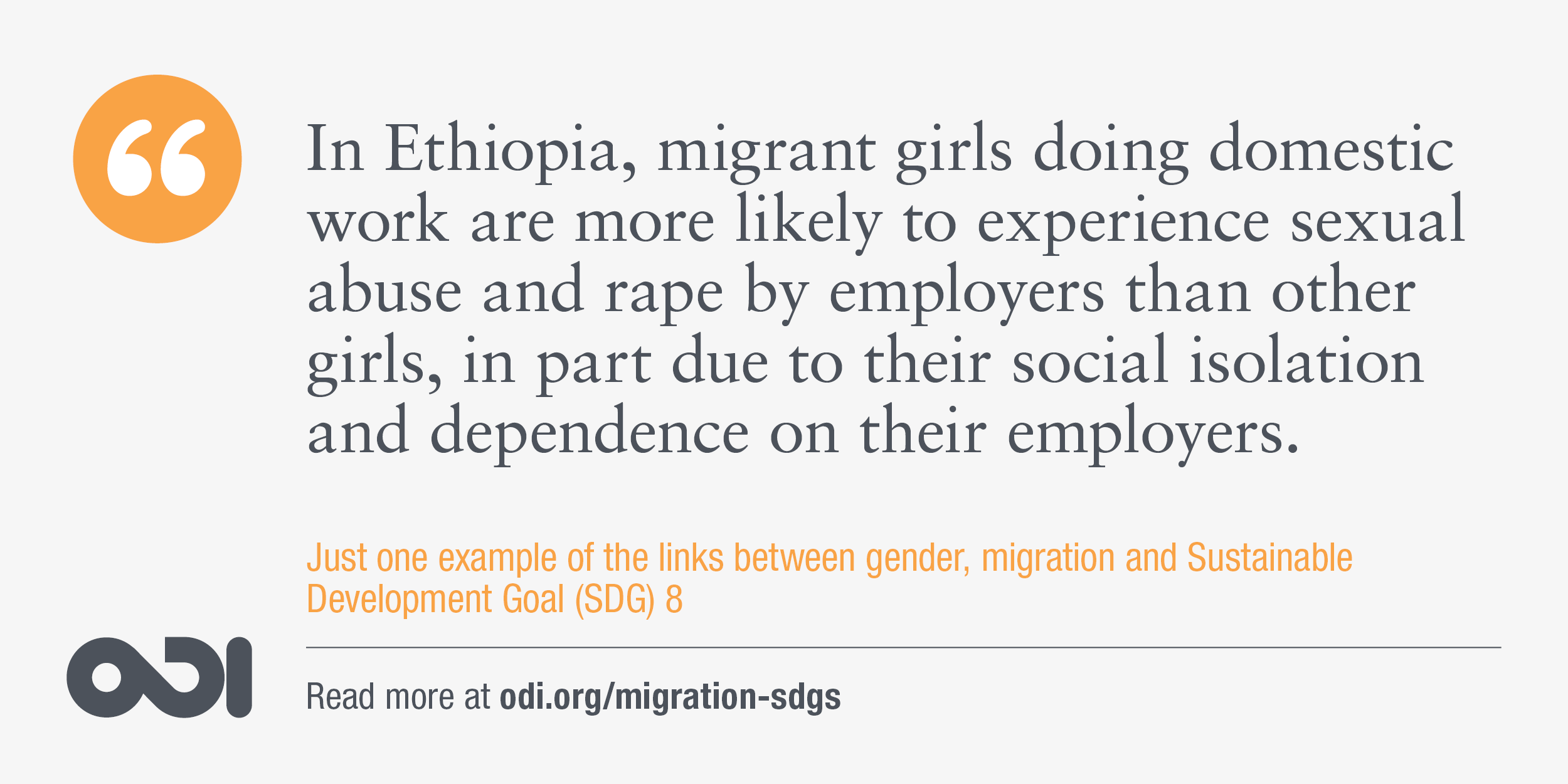 Women on the move: migration, gender equality and the 2030 Agenda for ...