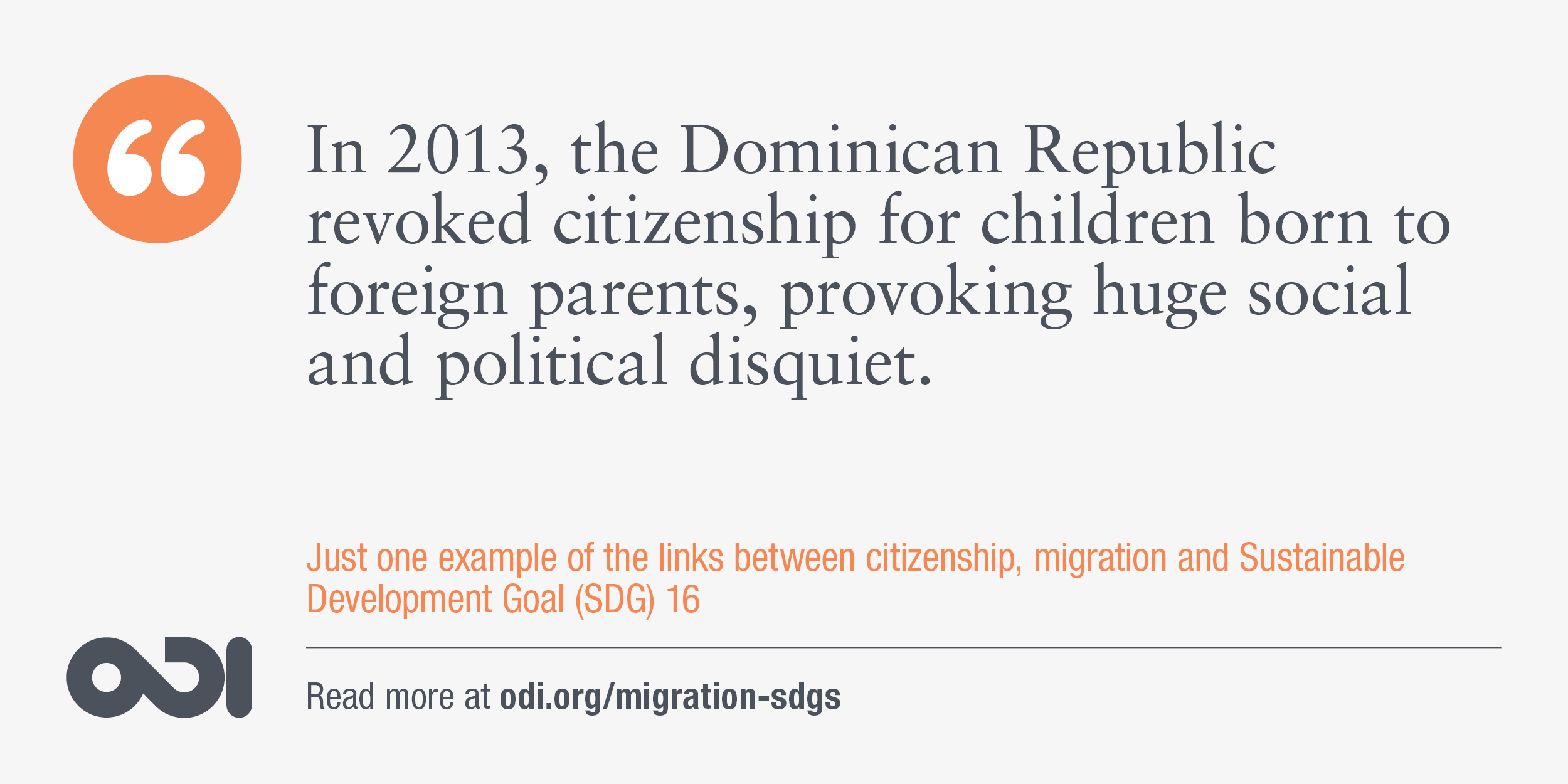 Citizenship, migration and the 2030 Agenda for Sustainable Development ...