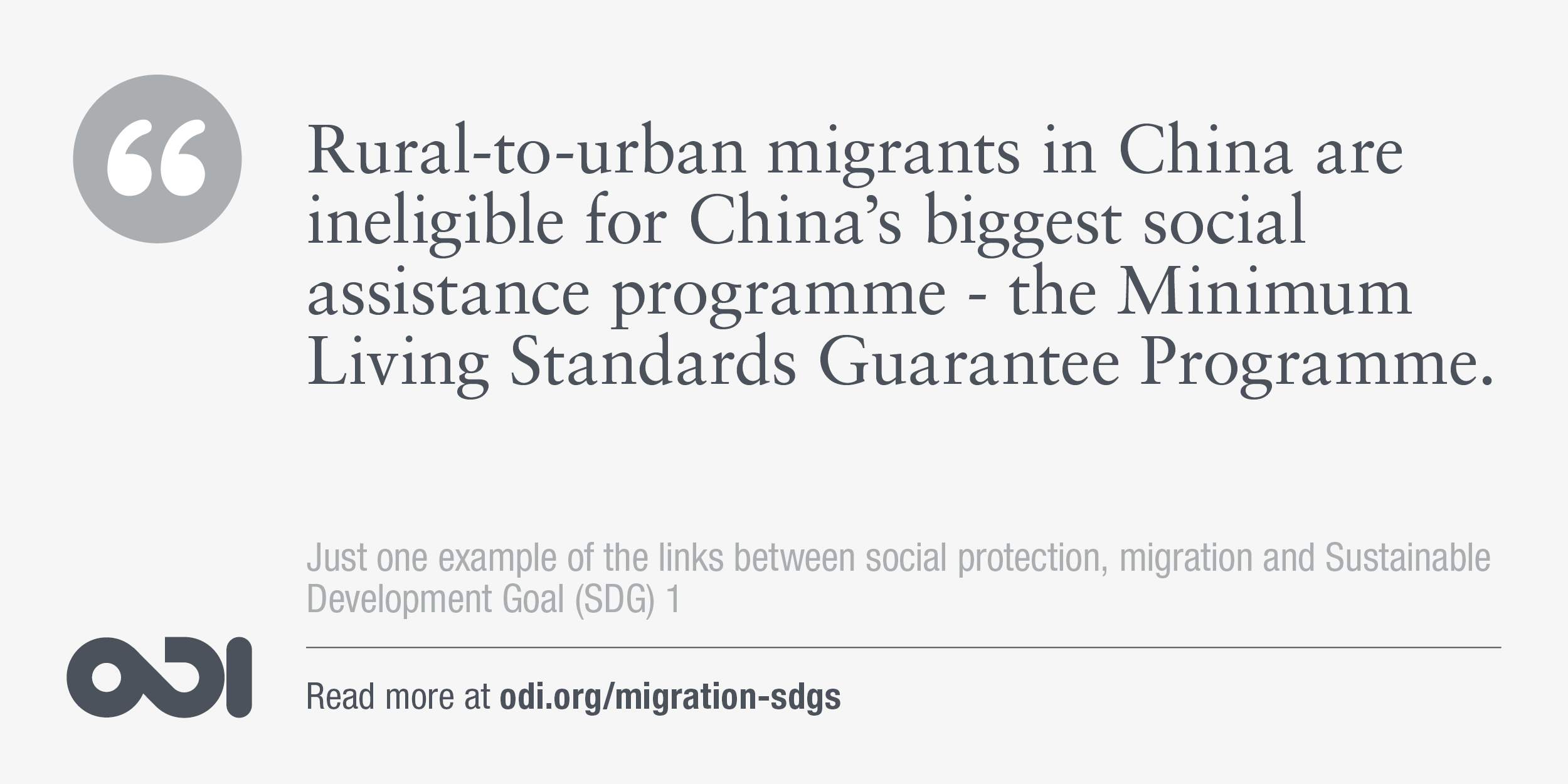 Social protection, migration and the 2030 Agenda for Sustainable ...