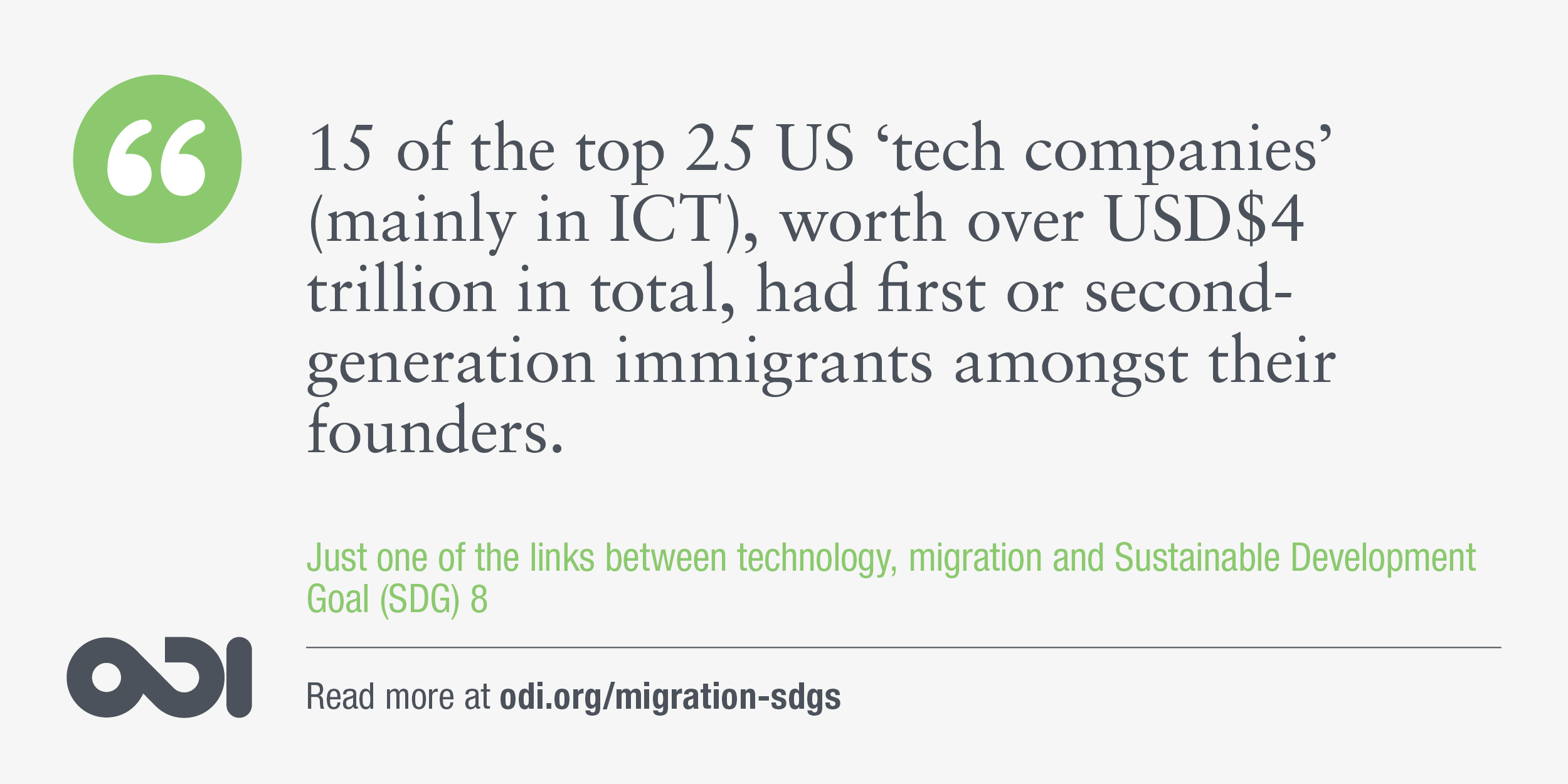 Technology, migration and the 2030 Agenda for Sustainable Development ...